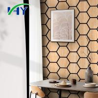 China Wood Slat Acoustic Panel Fire Rated NRC 075 For Meeting Rooms for sale