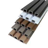 China Outdoor WPC Acoustic Panel UV Resistant Flame Retardant Cladding for sale
