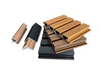 China Commercial Outdoor WPC Acoustic Panel Custom Flame Retardant Board for sale