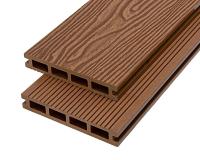 China Outdoor WPC Decking Commercial Project Solution Fire Retardant Customized Sizes for sale