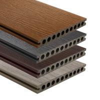China Wholesale Outdoor WPC Decking Anti Slip Fireproof Sound Absorption For Public Spaces for sale