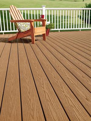 China Outdoor WPC Decking Durable Low Maintenance Custom Dimensions For Commercial for sale