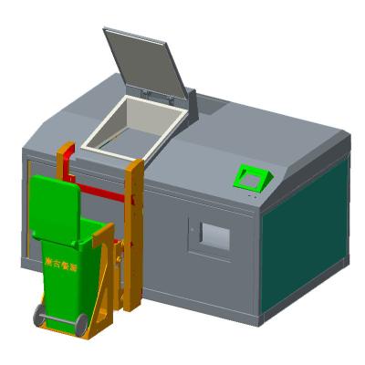 China SUS304 Electric Composter Machine 300KG/Day Capacity with 380V Power and 90% Waste Reduction Rate for sale