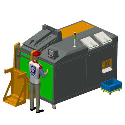 China Touch Screen 1000KG/Day Kitchen Waste Composting Machine - 380V 24KW Industrial Composter for sale