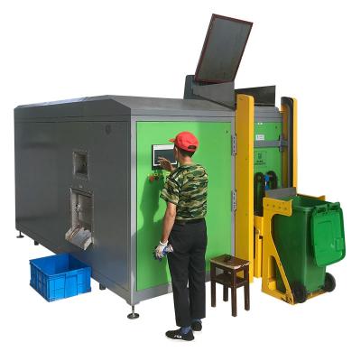China 380V TOGO Commercial Kitchen Waste Composter 1000kg/Day Capacity 24KW Power Industrial Food Waste Fertilizer Machine for sale