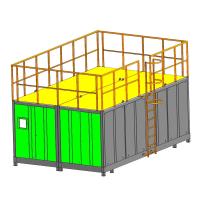 China TOGO 10T/Day Organic Fertilizer Production Line - 90% Waste Reduction, 380V Industrial Food Waste Recycling System for sale
