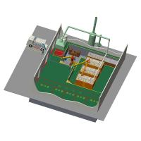 China 10 Tons/Day Industrial Food Waste Composting Machine TG-CC-10T with 380V Power and 90% Reduction Rate for sale