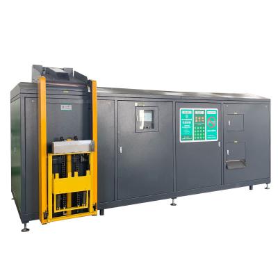China Large Scale Food Waste Composting Machine 1000KG/24H Capacity with 24KW Power and 380V Voltage for Commercial Use for sale