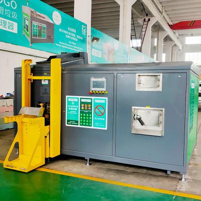 China TG-CC-1000 Food Waste Composting Machine 1000KG/Day Capacity 24H Processing with 90% Reduction Rate for sale