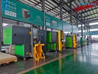 China TOGO TG-CC-200S 200kg/day Food Waste Disposer Odorless PLC Controlled Kitchen Composting Machine for sale