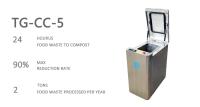 China TOGO Electric Stainless Steel Kitchen Food Waste Composter with Batch Feed for Home-TG-CC-5 for sale
