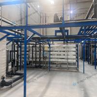 China 110m3/H Ultrapure Water Treatment Plant For Silicon Wafer Cleaning With Edi Module for sale