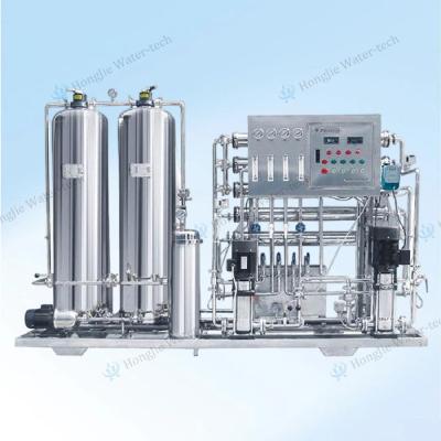 China Hospital Use 500L/Hour 2 Stage RO System With EDI Pure Water Treatment Plant for sale