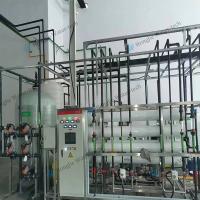 China PLC Controller  Integrated Industrial Water Purification System 60m3/H ultra-pure water treatment system with UF+RO+ EDI+UV for sale