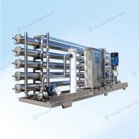 China 1000GPH RO Reverse Osmosis Systems For Purification Of Raw Water For Brewing for sale