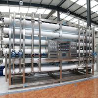China Stable 10m3/H One Stage RO Pure Water Machine For Boiler Water Supply for sale