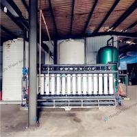 China 5T/H Food Processing Ultra Filtration Water Purifier Ultrafiltration Membrane System for sale