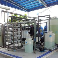 China 30T/H Sea Water Purification System Reverse Osmosis And Ion Exchange Treatment for sale