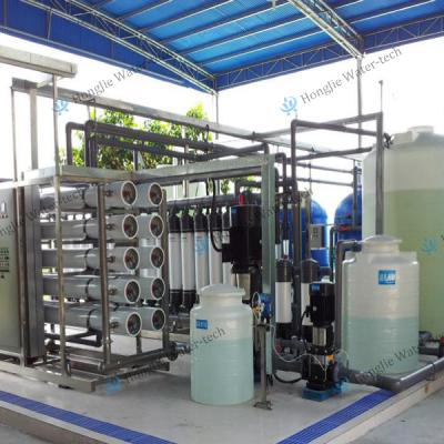 China 30T/H Sea Water Purification System Reverse Osmosis And Ion Exchange Treatment for sale