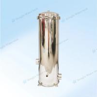 China 304 Stainless Steel Water Filter Housing for Industrial Water Filtration with High Filtration Efficiency for sale