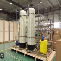 China 20000L/H FRP Tank Water Softening Equipment For Circulating Water Cooling Tower Central Air Conditioning for sale