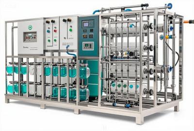 China 50t/H Industrial Water Deionizer System For Medium And Low Pressure Boiler Feedwater Systems for sale