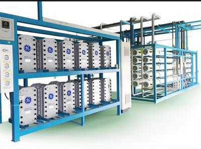 China 30M3/H Industrial Water Deionizer Di Water Filter System For Photovoltaic Cell Production for sale