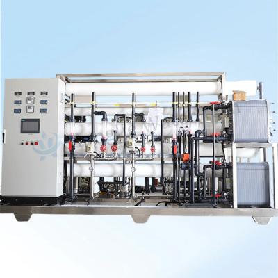 China 316L Stainless Steel RO Integrated Reverse Osmosis Equipment For Electronics Ultra-Pure Water for sale