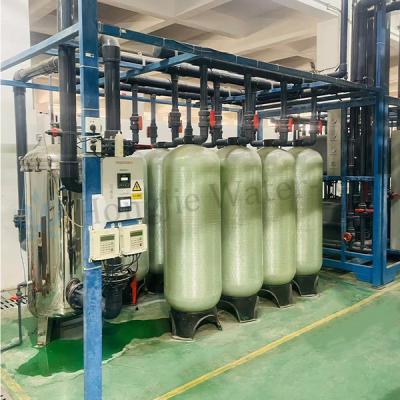 China 70 TPH Ultrapure Water Treatment Solution With Secondary RO, EDI & Polishing Mixed Bed for sale