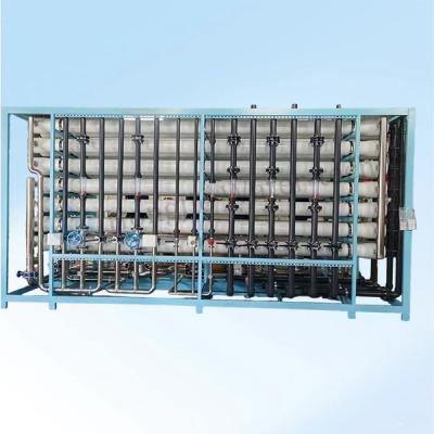 China 30m³/H Double-Stage Industrial Reverse Osmosis System With EDI For Ultra-Pure Water Treatment for sale