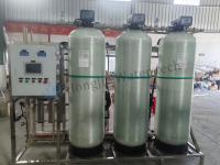 China PVC And SS Pipe Material Single Stage Reverse Osmosis System With Water Production Capacity One Ton Per Day And Desalted Water 99 Percent Or Higher for sale