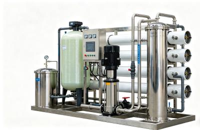 China 6 m³/h Industrial Reverse Osmosis System for sale