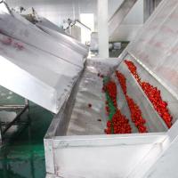 China ISO SGS Mesh Belt Dryer Machine PLC Control For Irregular Lumps Red Dates for sale
