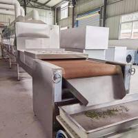 China Herb Industrial Microwave Drying Equipments Sterilization Wearproof 24KW for sale