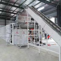China 3000kg 4Layer Stainless Steel Belt Dryer For Bergamot Food for sale