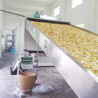 China HengShou SGS Continuous Belt Dryer Cinnamon Orange Peel Drying Machine Wearproof for sale