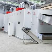 China Self Controlled Food  Continuous Belt Dryer Equipment 1100W 20×8×3.2m ODM for sale