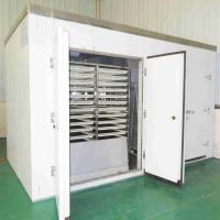 China ISO Industrial Hot Air Fruit Food Cabinet Dryer Machine 60 To 180 Trays for sale