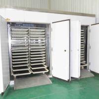 China ISO Industrial Hot Air Fruit Food Cabinet Dryer Machine 60 To 180 Trays for sale