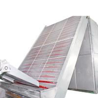 China 0.2 To 0.5mPa Steam Air Recycling Red Dates Mesh Belt Dryer Machine For Fruit for sale