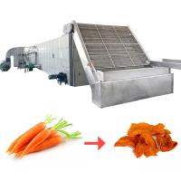 China Multifunctional Mesh Belt Dryer Machine Stainless Steel Delicate Treatment Fruit for sale