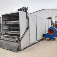 China Chain Plate Dryer Stainless Steel Particle Dryer Mesh Belt Dryer for sale