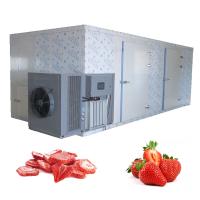 China Dried Strawberry Slices Fruit Cabinet Dryer SS304 60 Trays Fruit Drying Machine for sale