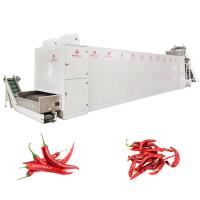 China Electricity Heating PLC Mesh Belt Dryer Machine For Irregular Lumps Red Dates for sale