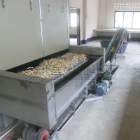 China Steel Stain Drying System Herb Mesh Belt Dryer PLC Control for sale