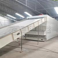 China Chili Pepper Drying System Mesh Belt Dryer Continuous Vegetable Spice Dryer for sale
