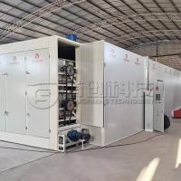China Gas Heat Pump Star Anise Mesh Belt Dryer Cinnamon Orange Peel Drying for sale