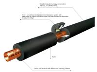 China Multiple Sizes 	AC Spare Part Rubber Plastic Thermal Foam Insulation Pipes for sale