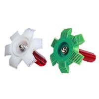 China Refrigeration AC Condenser Fin Comb Cleaning Tool 8-15 Fins Per Inch 6-Sided for sale