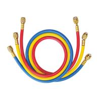 China Low Loss HVAC Refrigerant Charging Hose 500 PSI 1/4 SAE R22 R404a R134a for sale